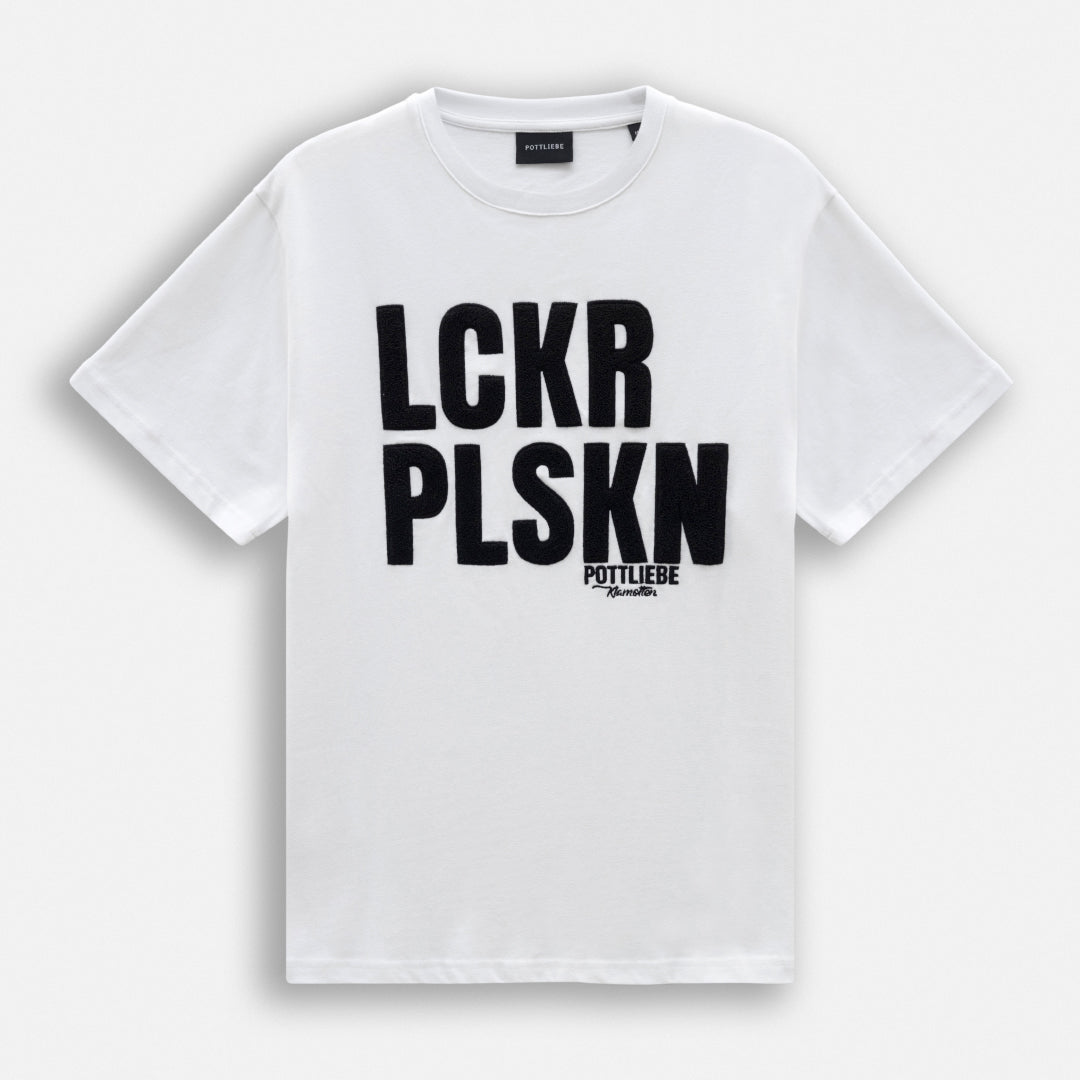 "LCKR PLSKN" Schwarz - Weiß – POTTLIEBE Klamotten